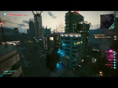 This Mod Adds Flying Mechanism to Cars in Cyberpunk 2077