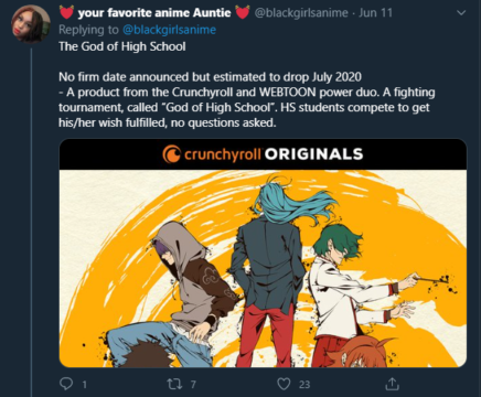 The God of High School Release Date - July 6, Trailer, Visuals