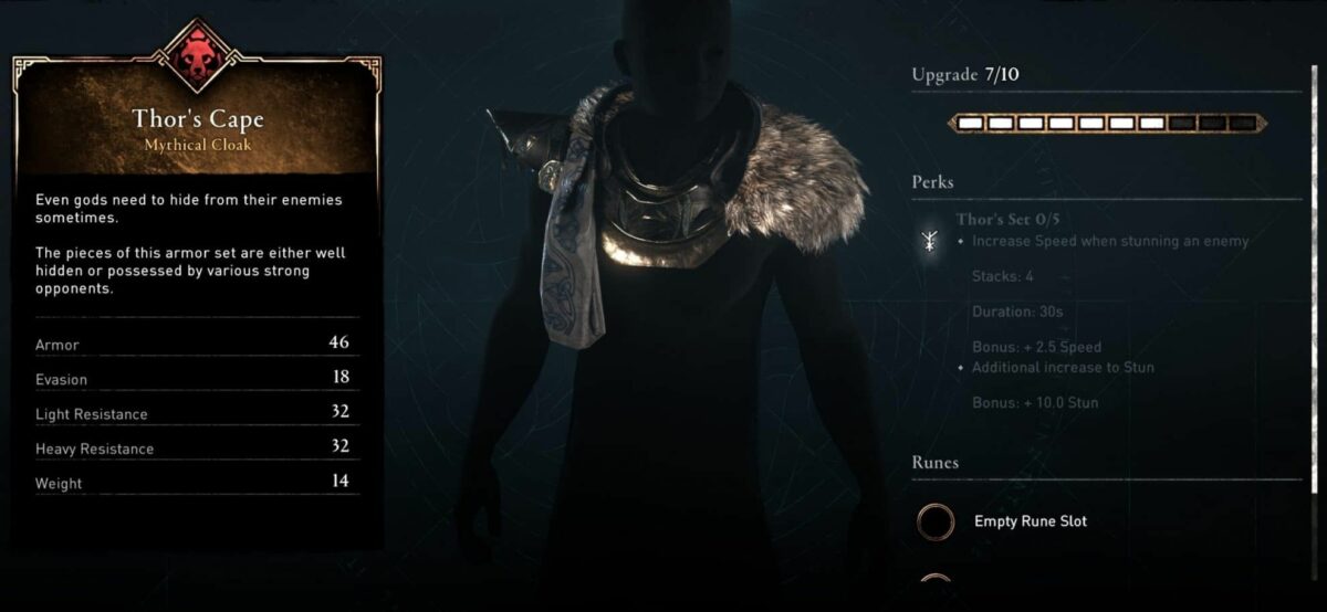 Assassin’s Creed Valhalla: Thor Armor Gear Quick Guide