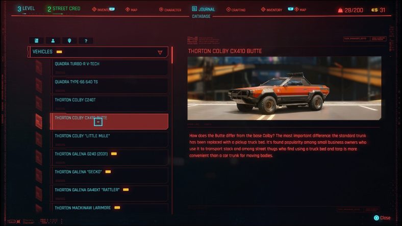 Cyberpunk 2077: ¡Guía fácil para conseguir todos los coches gratis!