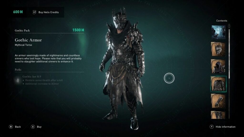 AC Valhalla: How to Get the Gothic Armor Set?