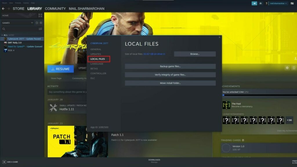 Come installare le mod per Cyberpunk 2077 su PC?
