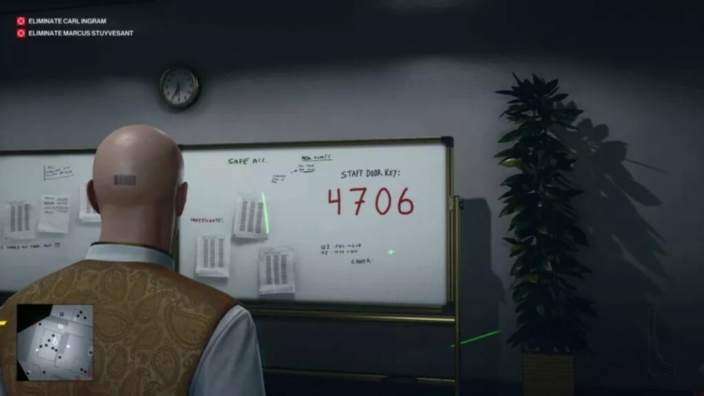 Hitman 3 Door Codes, Keypad, and Safe Combinations