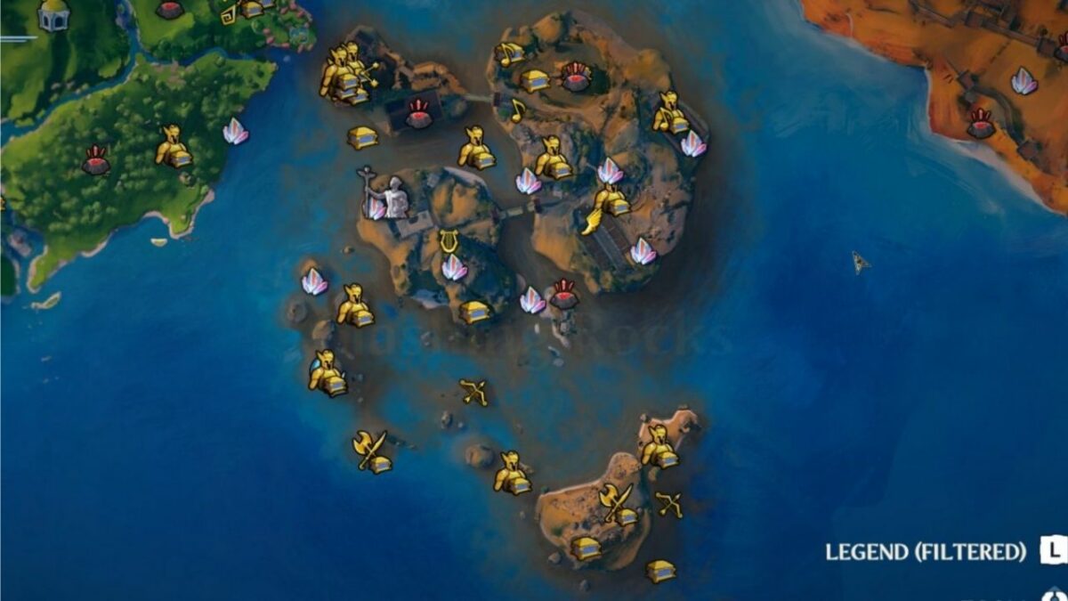 Farming Purple Shards in Immortals Fenyx Rising Full Guide