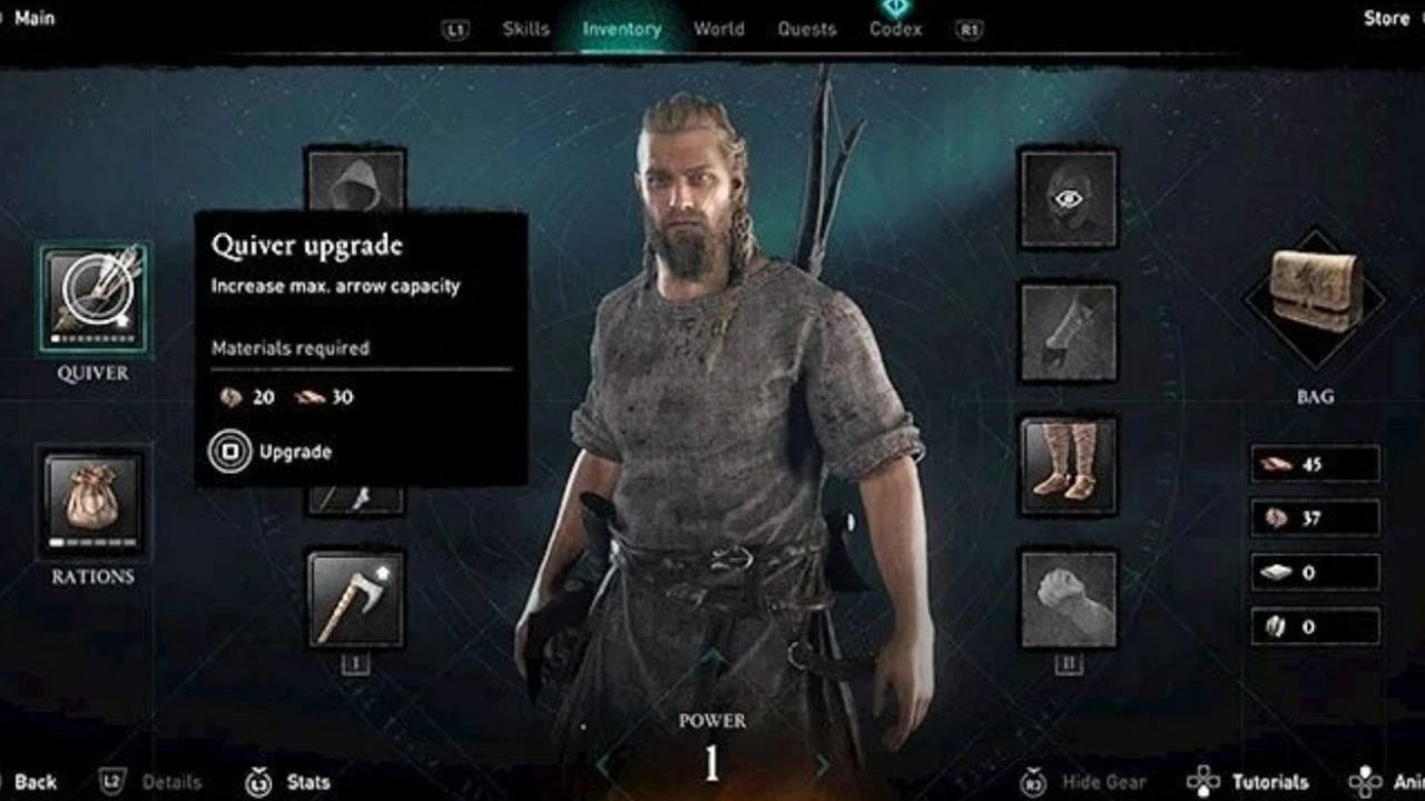 AC Valhalla Quiver Capacity Bug: How to Fix It?