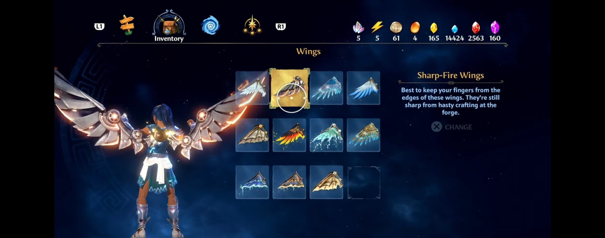 Immortals Fenyx Rising Wings et guide du lieutenant