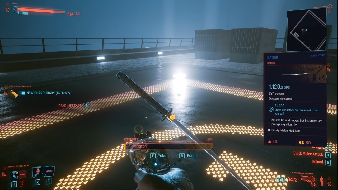 What is the Best Katana in Cyberpunk 2077? Location & Guide