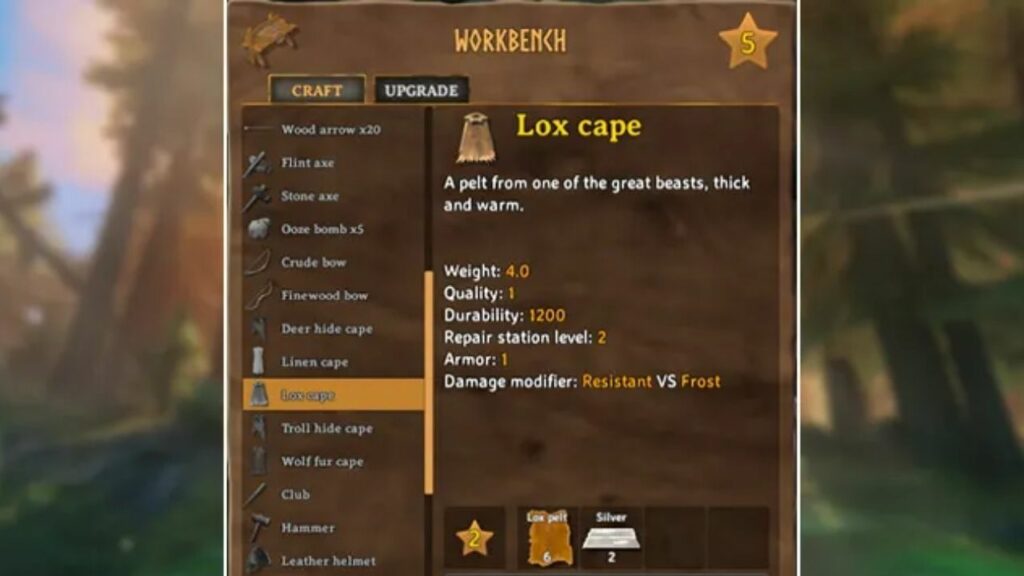 All Valheim Capes Stats & Materials - Easy Crafting Guide