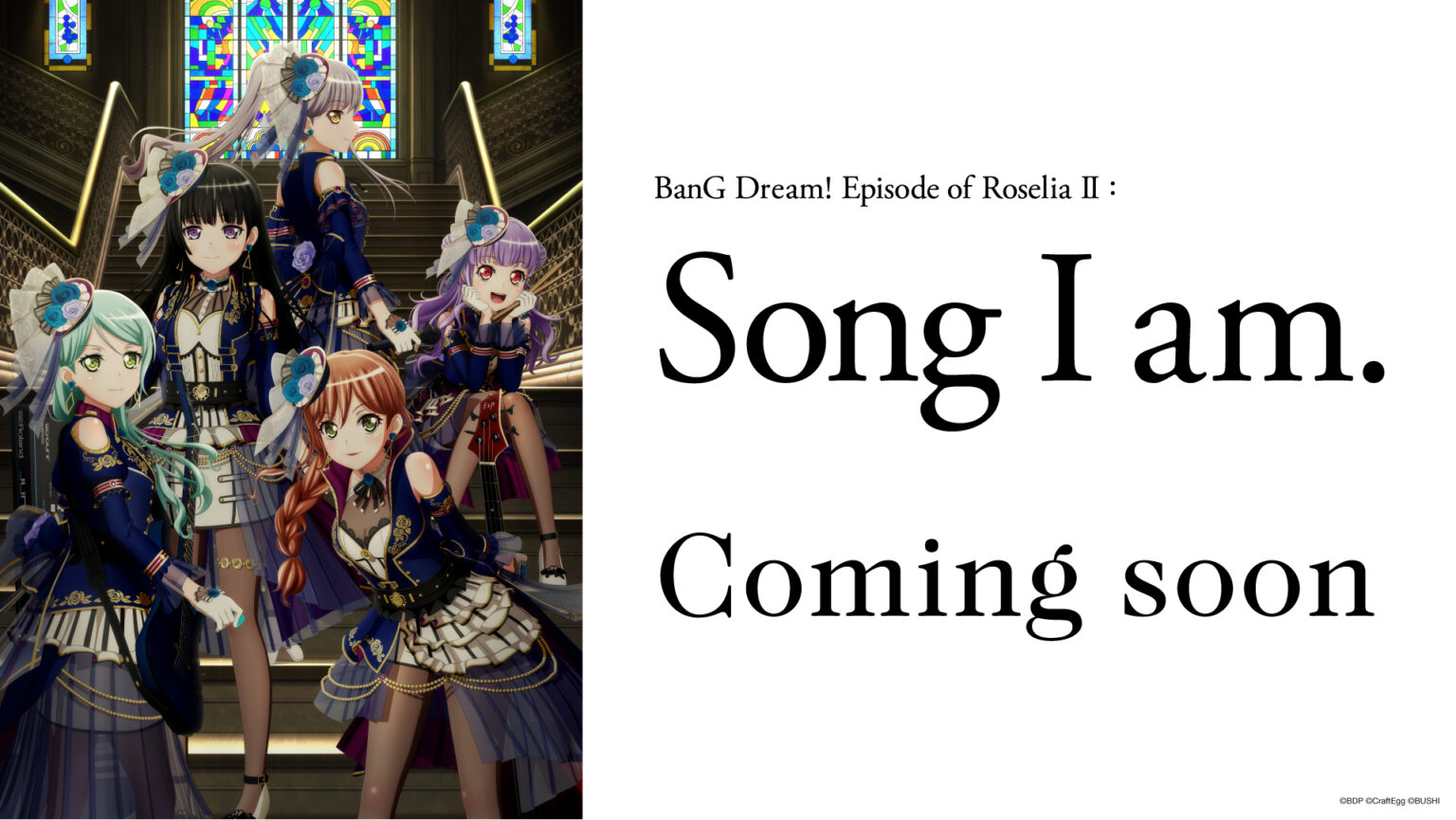 Visual for the BanG Dream! Roselia II Unveiled