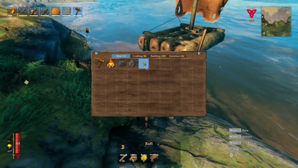 Easy Guide to Building & Using Raft in Valheim - Sail the Seas!