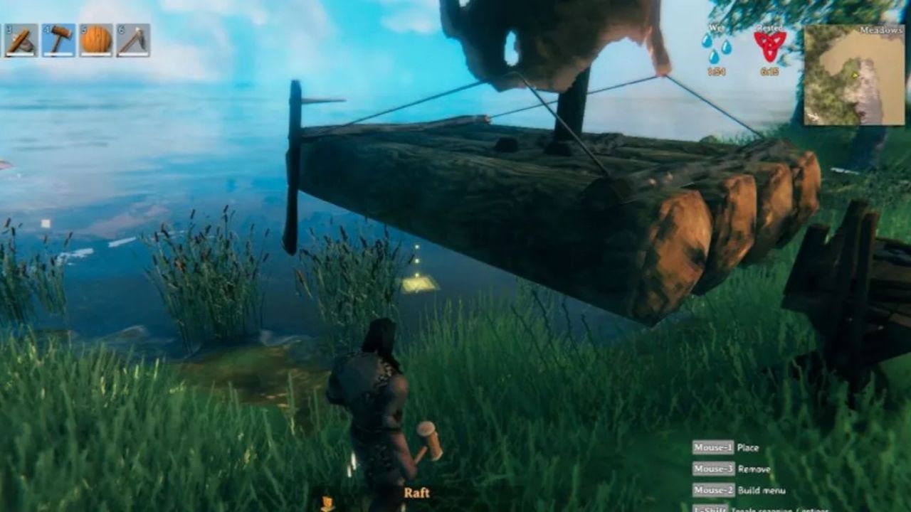 Easy Guide to Building & Using Raft in Valheim - Sail the Seas!