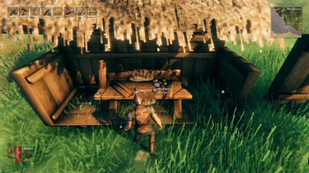 How to Build and Upgrade a Workbench in Valheim?
