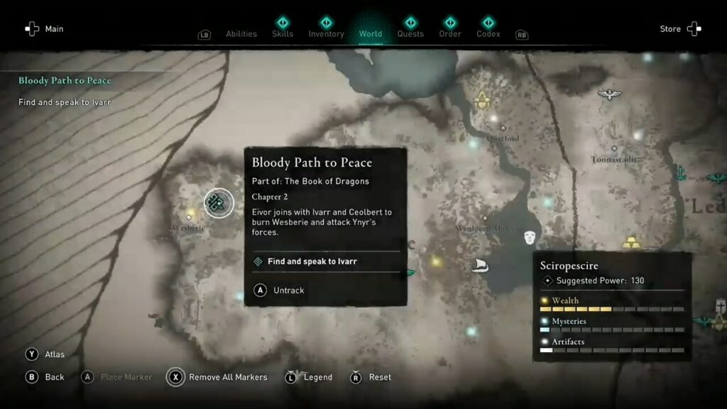 AC Valhalla Bloody Path to Peace Glitch Fix – Where is Ivarr?