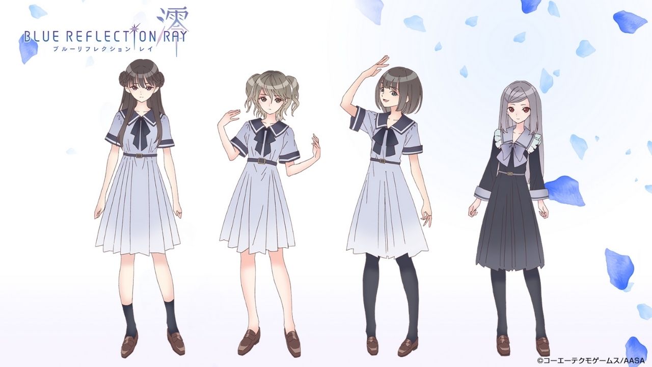 Blue Reflection Ray Anime Drops 2 PVs for April 9th Premiere