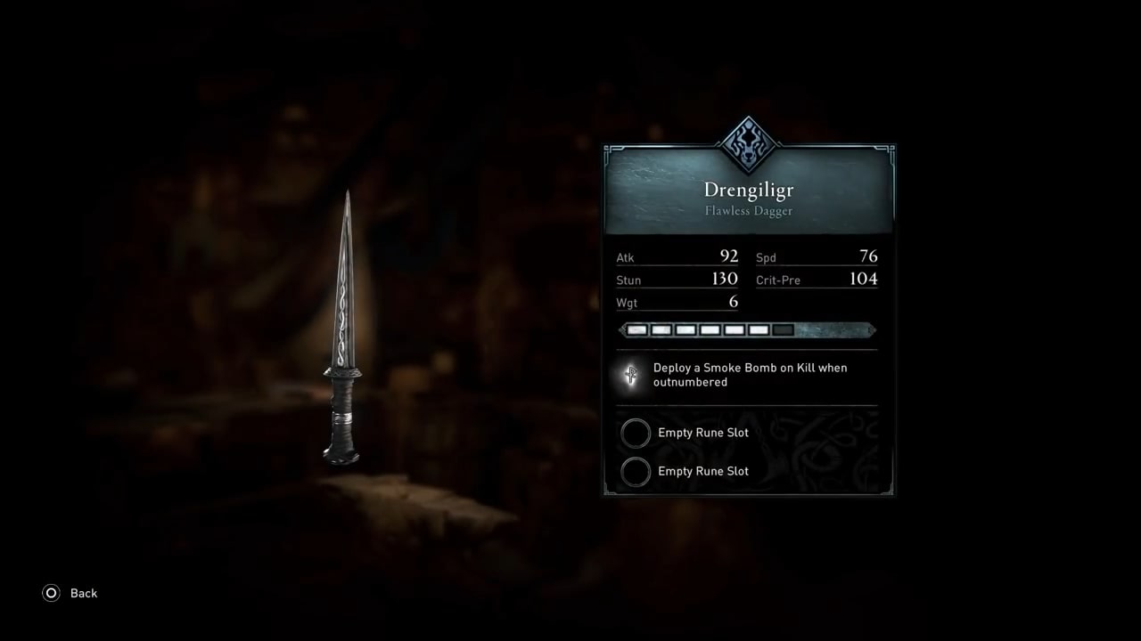 How to Find Lengendary Drengiligr Dagger of Ragnar Lothbrok?