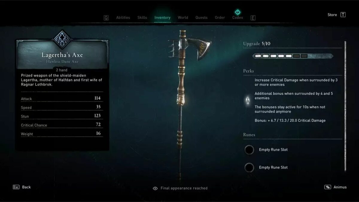 Best Axes in Assassin’s Creed Valhalla Ranked Best to Worst.