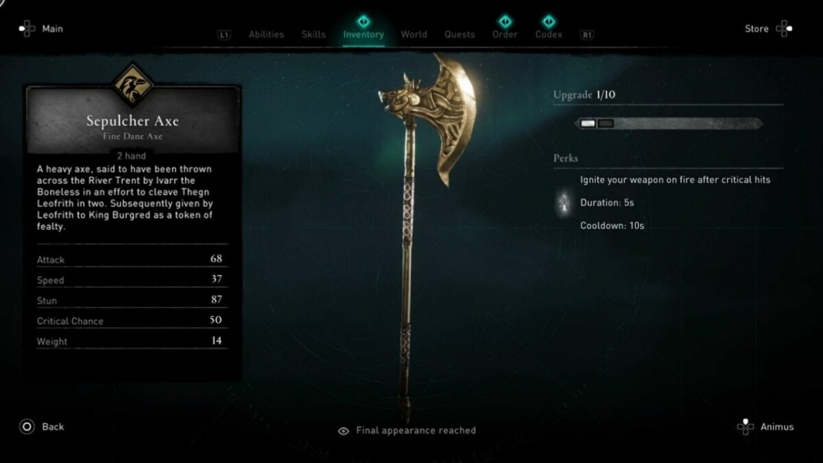 Best Axes in Assassin’s Creed Valhalla Ranked Best to Worst.