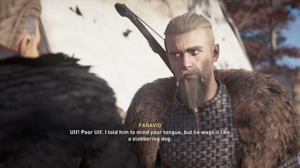 Halfdan knows or does not? Faravid’s plan in AC Valhalla