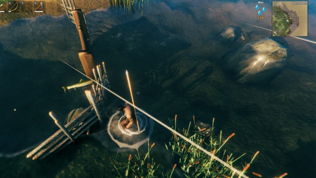 How to Build a Wooden Fish Trap in Valheim?