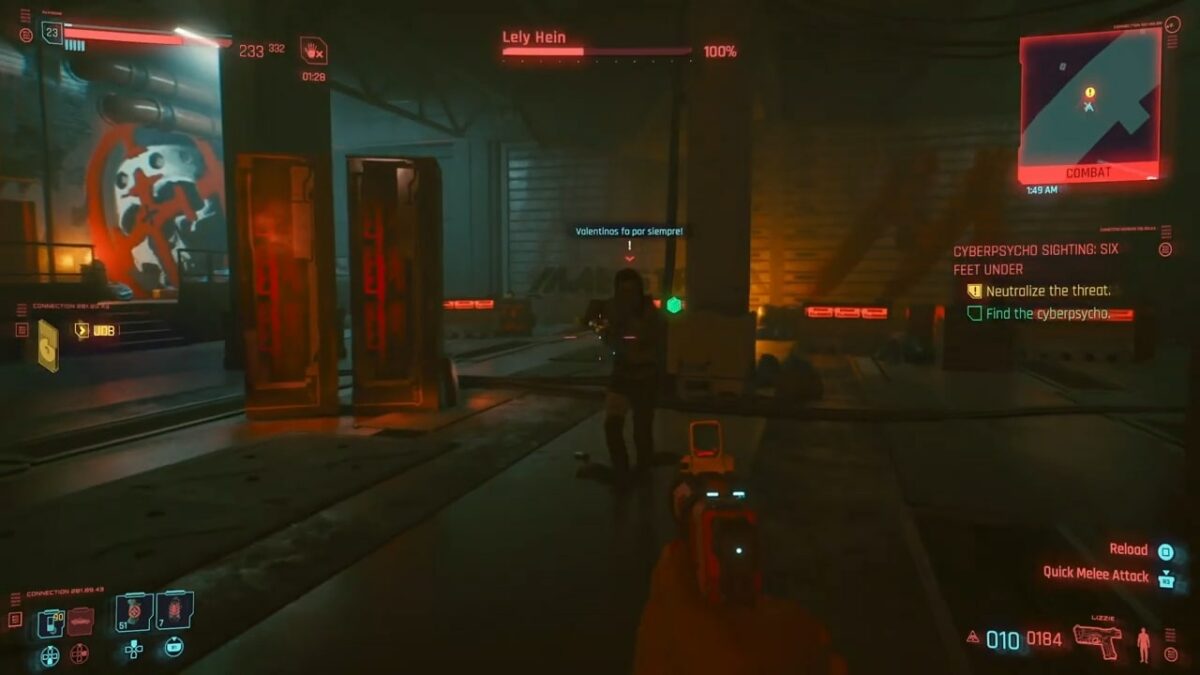Emplacements et stratégies d'observation du Cyberpunk 2077 Cyberpsycho