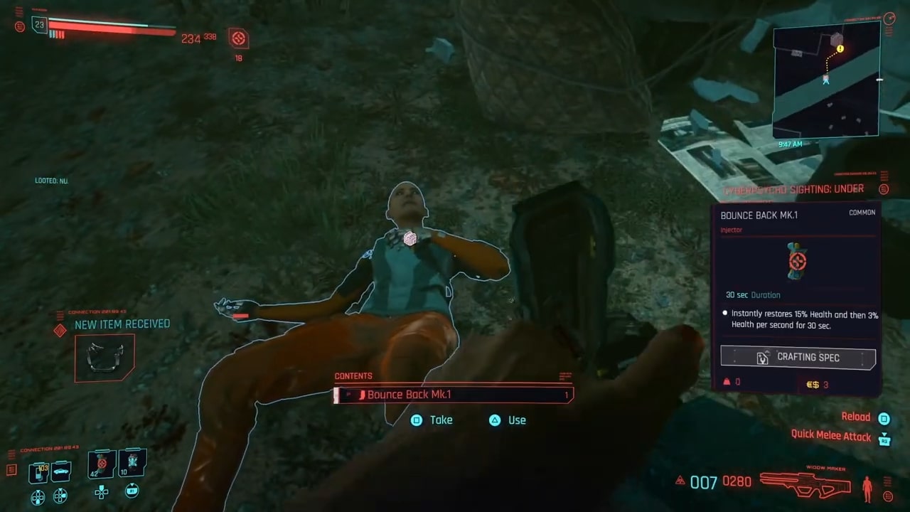 Cyberpunk 2077 Cyberpsycho Sighting Locations and Strategies