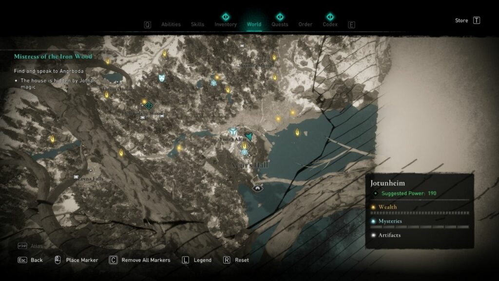 Jeder Jotunheim Wealth & Mystery Guide im AC Valhalla