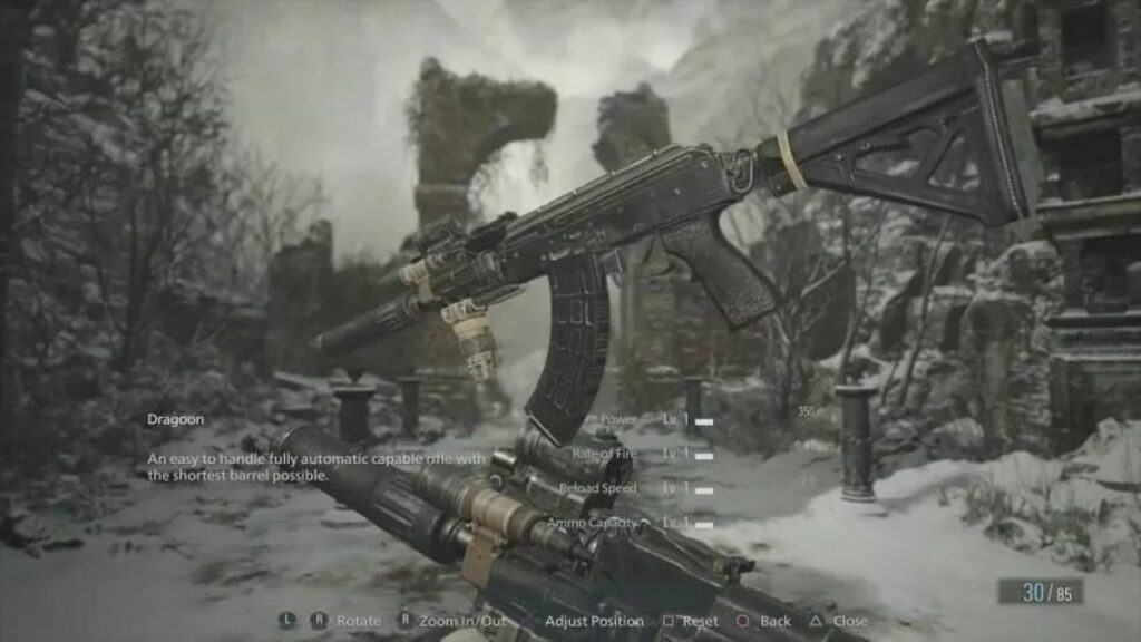 Las mejores armas en Resident Evil Village: armas que no te puedes perder