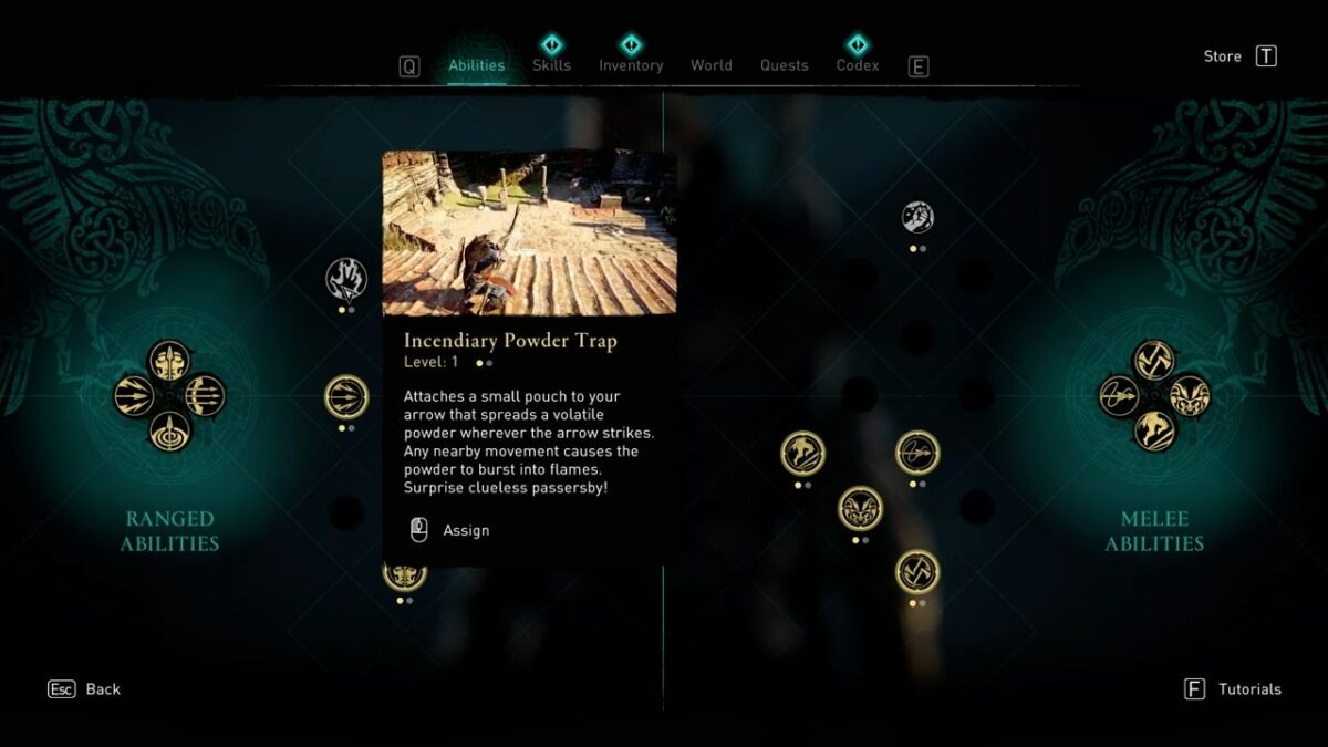 How to Find Incendiary Powder Trap Ability in AC Valhalla?