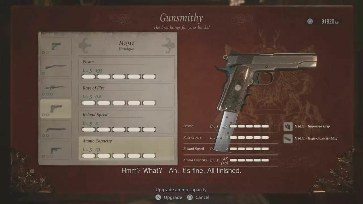 Best Weapons in Resident Evil Village: Guns You Can’t-Miss