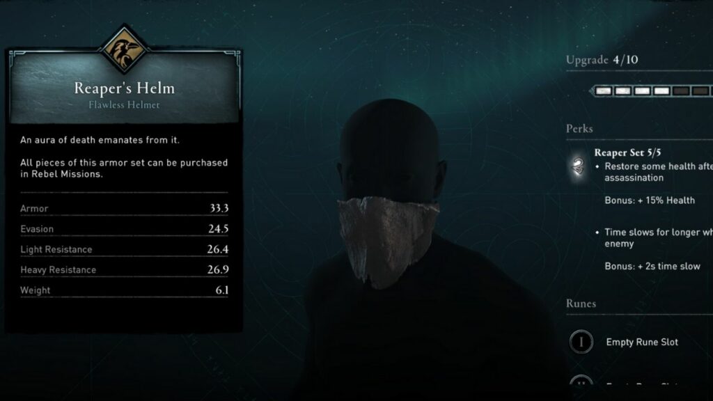 How to Get Reaper Armor Set in AC Valhalla Siege of Paris?