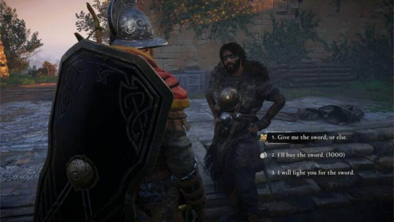 Ulfberht Sword Location: AC Valhalla Map to Thieves Camp