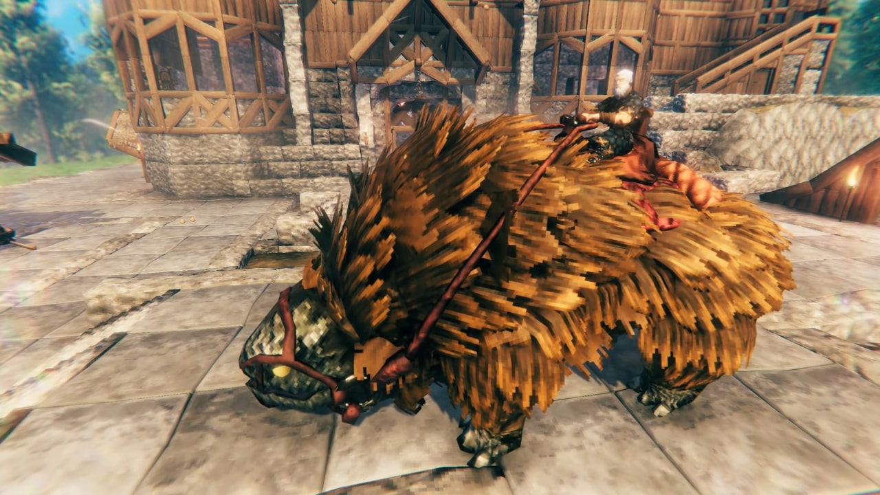 How to Craft a Lox Saddle and Ride Those Big Wooly Tanks?
