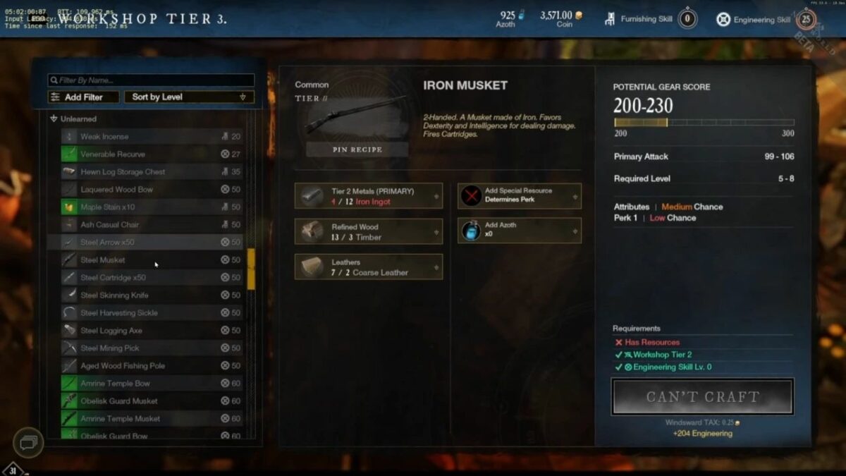 How to craft items in Amazon’s New World? Ultimate Guide!