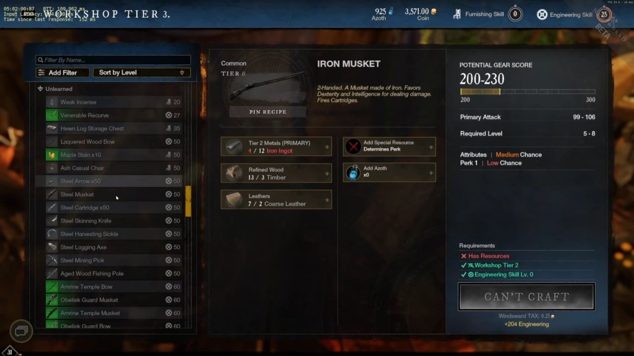 How to craft items in Amazon’s New World? Ultimate Guide!