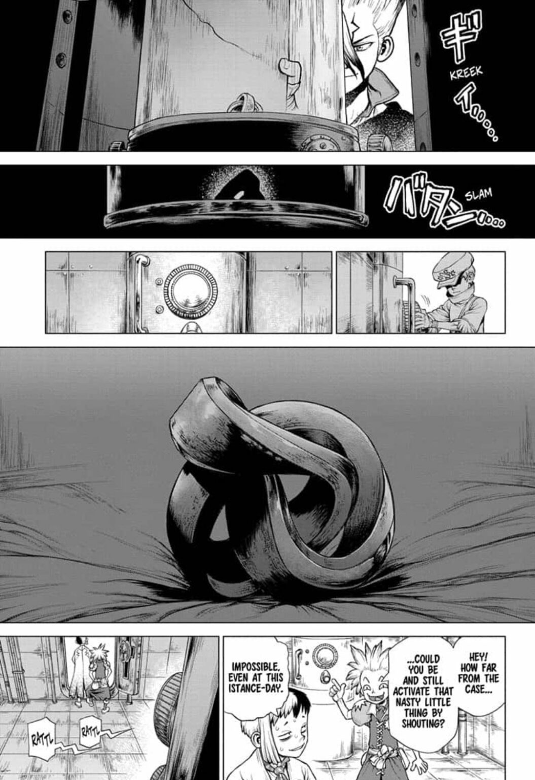 Dr. Stone Chapter 213 Shows a Mysterious Petrification