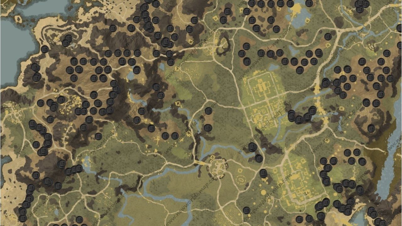 How to find Fae Iron in New World? Iron Veins Location