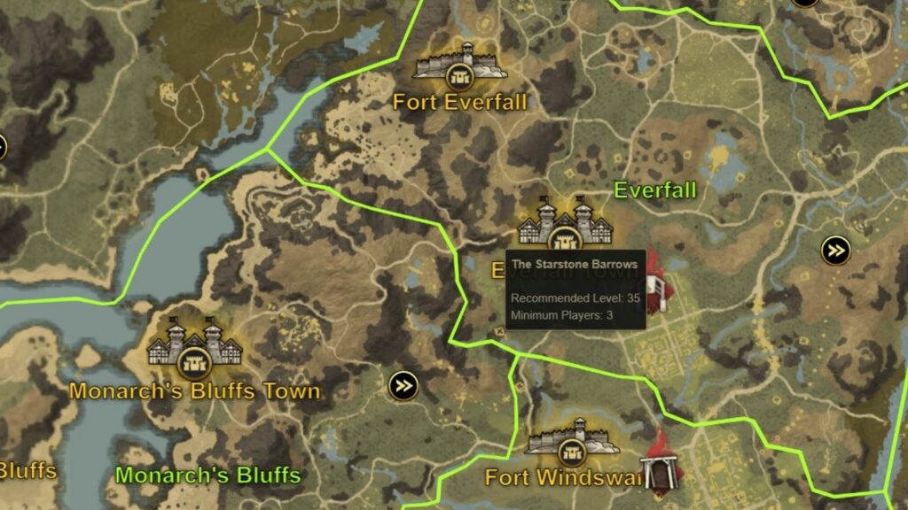 Where to find all the dungeons in New World? Location Guide