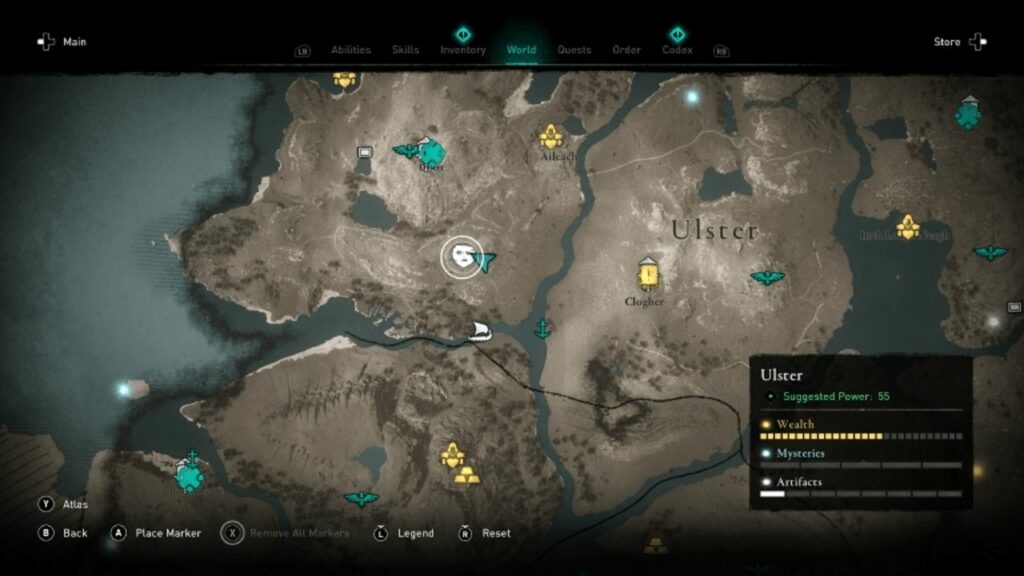Where to find all Ui Neill Artifacts in AC Valhalla? Locations