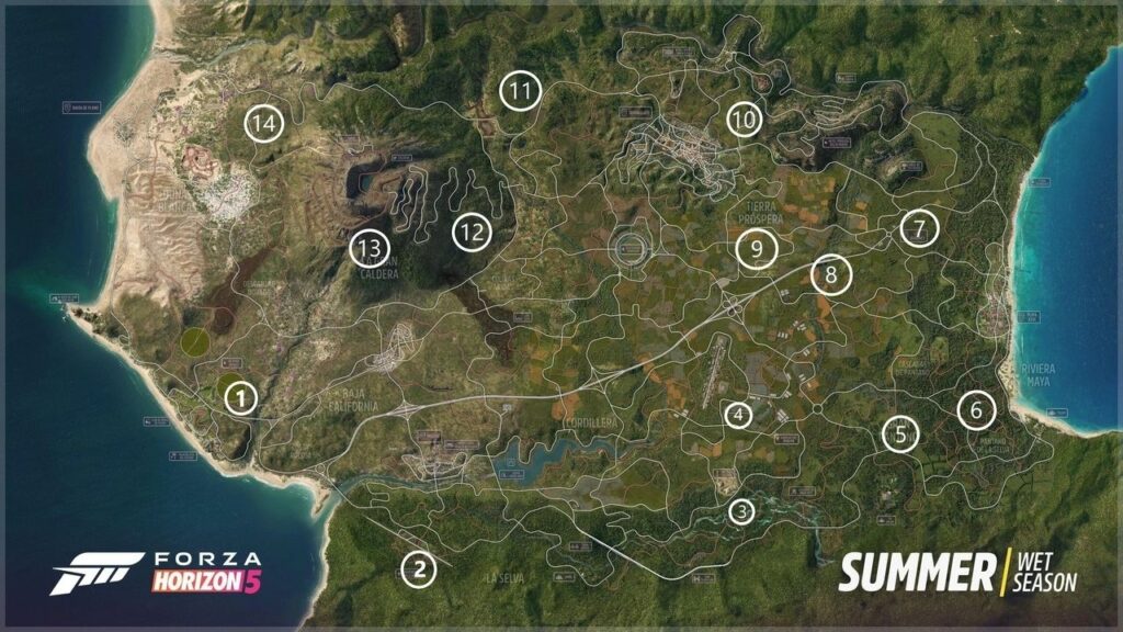 All barn finds location in Forza Horizon 5! Collectable Cars