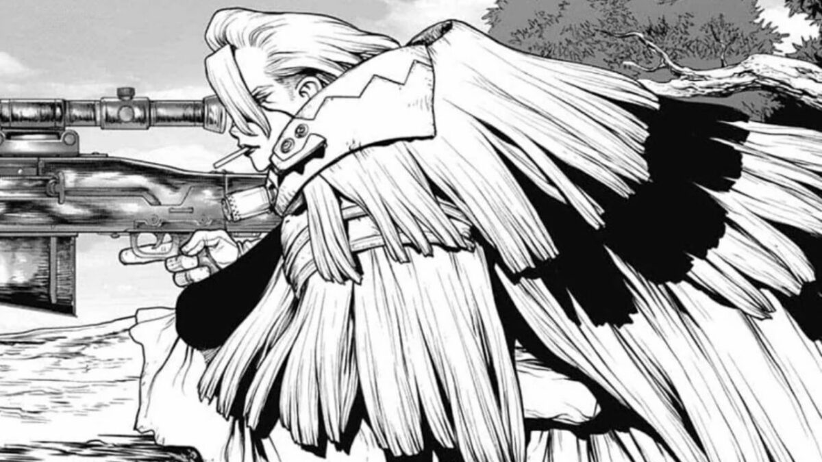 Dr. Stone Chap. 221: Ryusui Gives Up his Position to Stanley