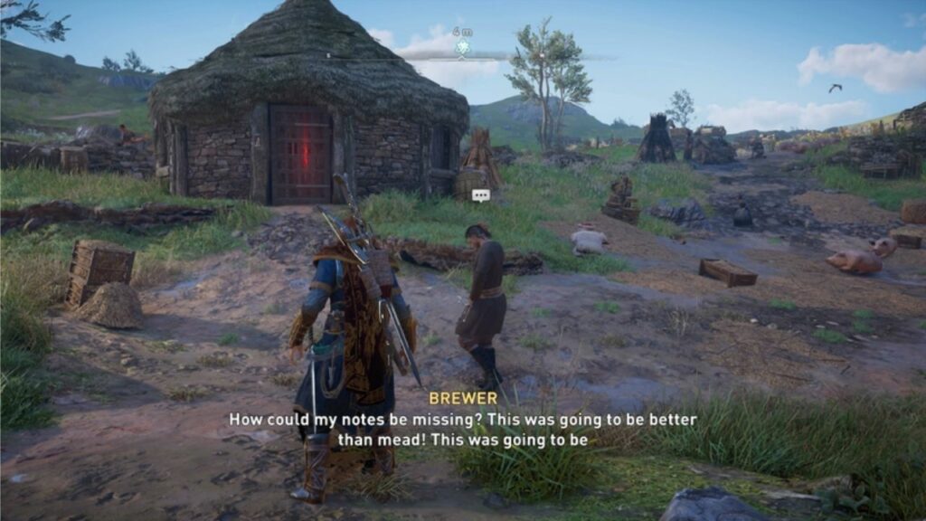 Where to find the Stained List of Ingredients in AC: Valhalla?