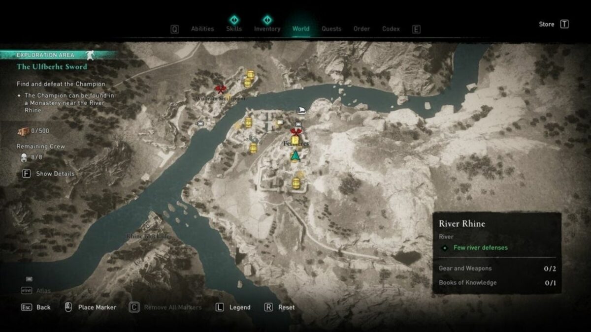 Location Guide For All One-Handed Swords in AC Valhalla