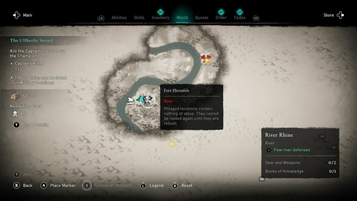 Location Guide For All One-Handed Swords in AC Valhalla