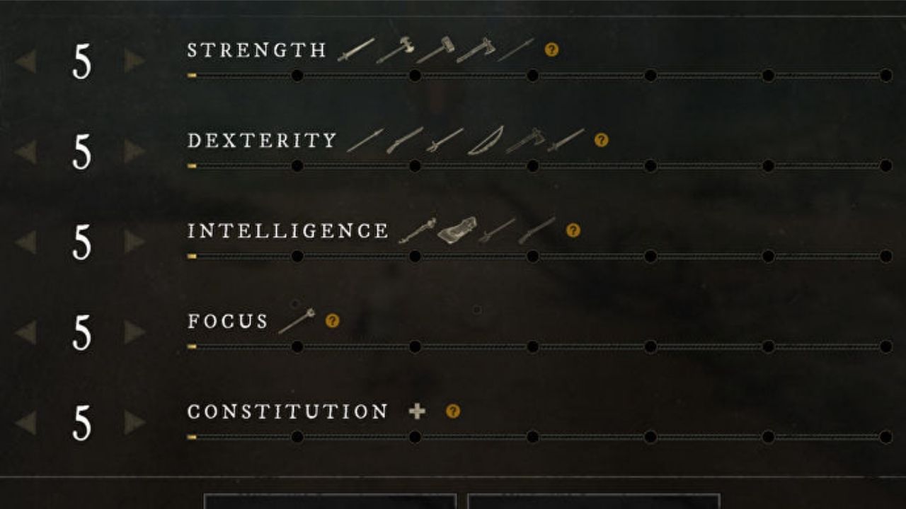 Attributes in New World: How to use them and put points?