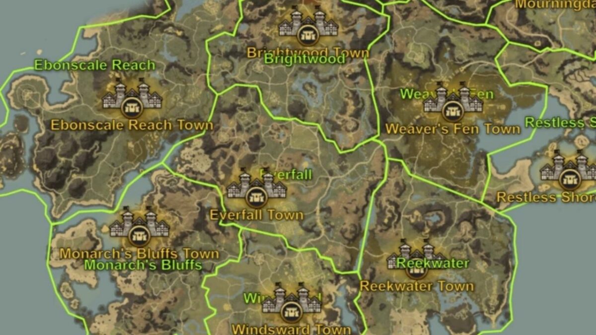 All Fast Travel Locations in New World! Detailed Guide