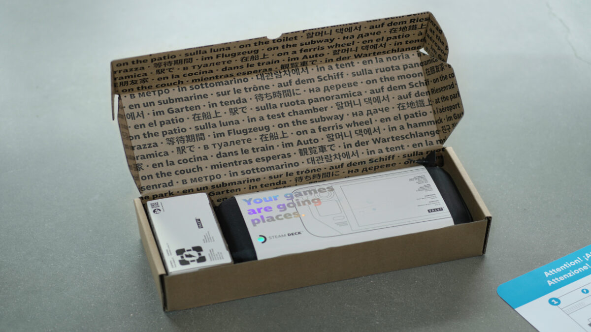 Valve Reveals the ‘Final Packaging” Of Upcoming Steam Deck