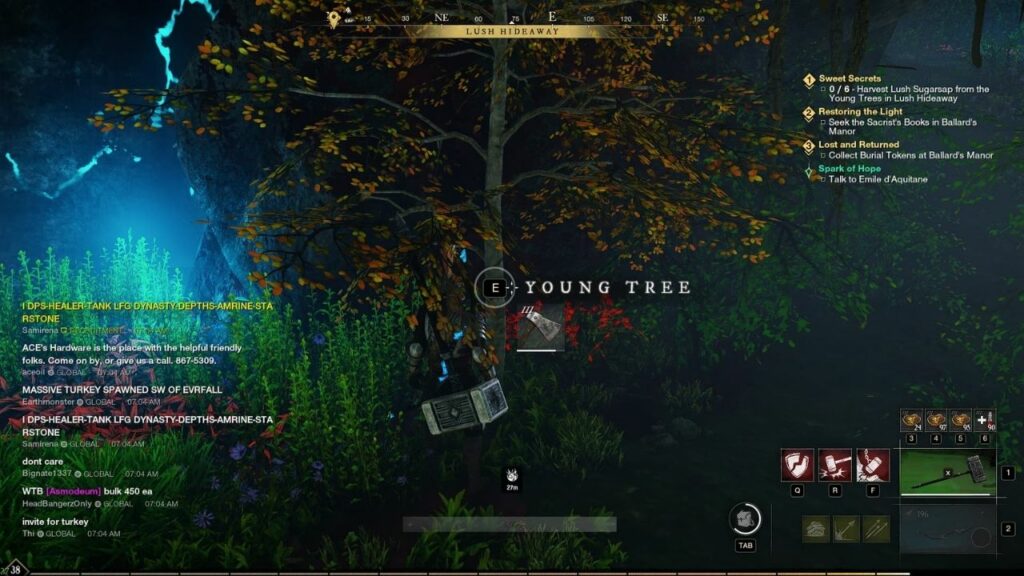 Complete Walkthrough of Sweet Secrets Quest in New World