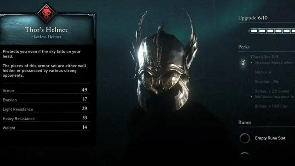 Getting Thor’s Helmet in AC Valhalla - Statue with 3 Slits