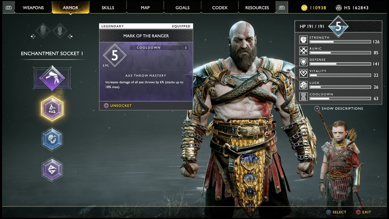 How to obtain the Niflheim Mist armor in God of War 4?