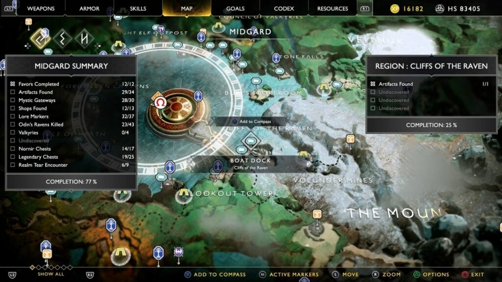 All Treasure Maps and Loot Locations in God of War (2018)